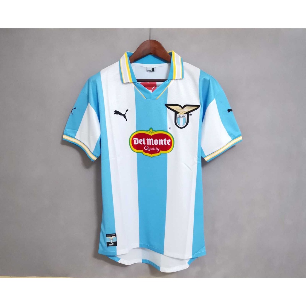 1999-2000 Lazio Home Camiseta De Fútbol Retro De Alta Calidad | Shopee ...