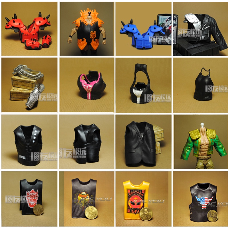 Wwe Wrestler Figura De Acción Props Costume 23.3cm Figura De Acción ...