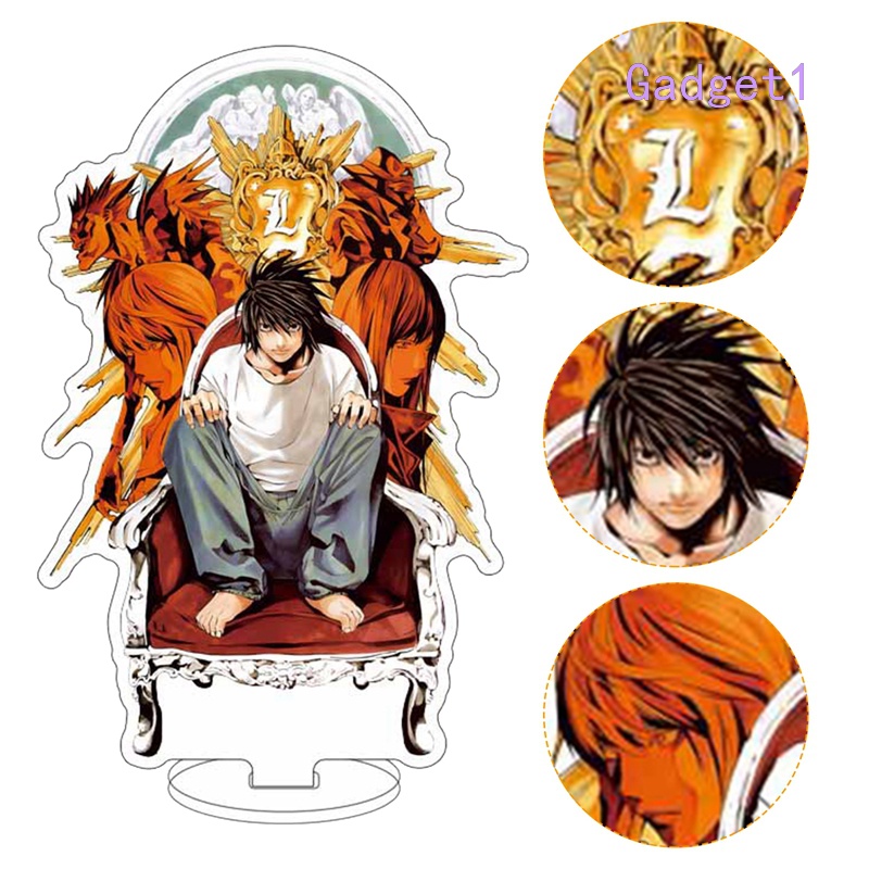 Death Note Yagami Luz Pareja Soporte Acrílico Figura Modelo Cake Topper ...