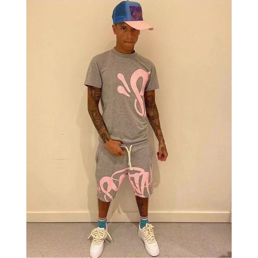 Synaword 100 % Algodón Camiseta Para Hombre Verano Manga Corta Hip Hop ...