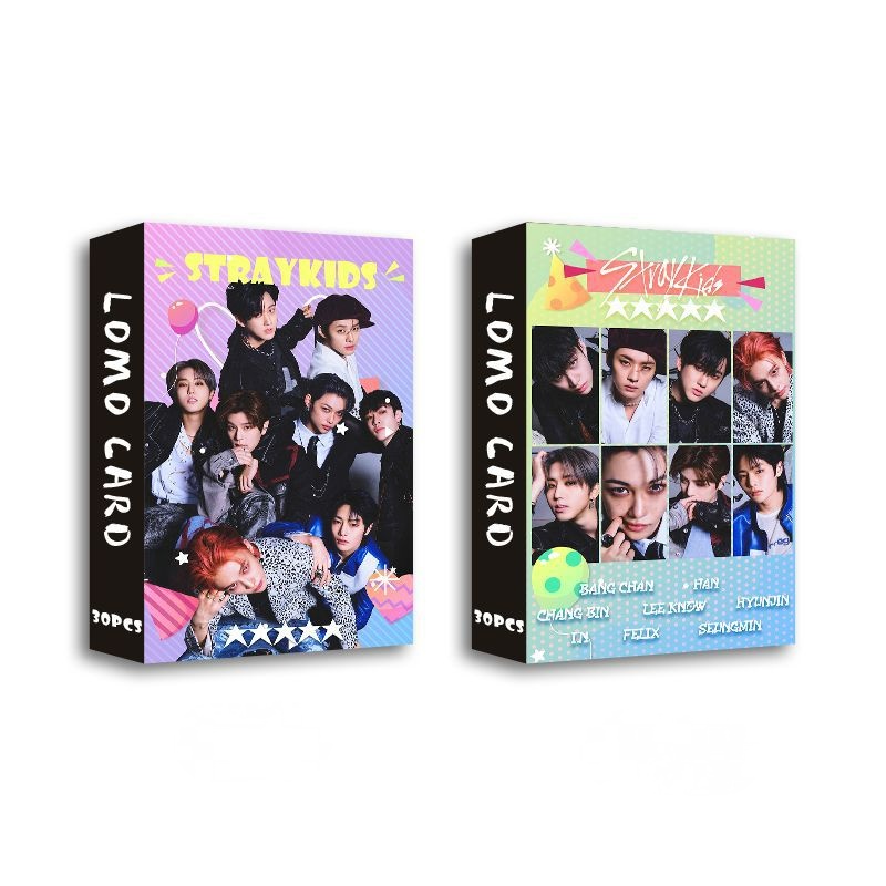 30pcs/Caja STRAYKIDS INS Photocards Felix I.N Seungmin Leeknow Bangchan Bin Hyunjin Lomo ...