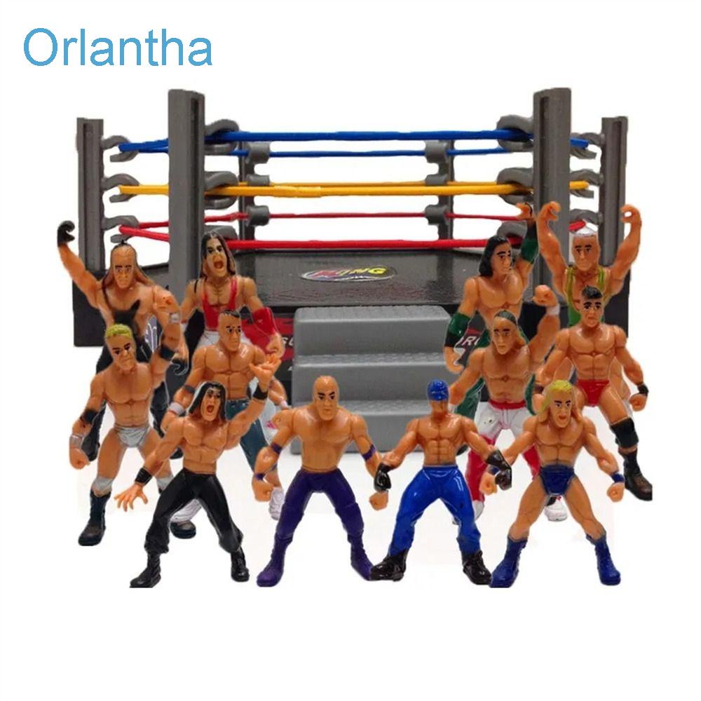 ORLANTHA Juguetes De Lucha , Ensamblado Arena Jaula Figura Niños Y ...