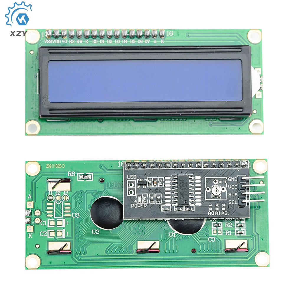 Módulo LCD1602 1602 Pantalla Verde Azul/Amarilla 16x2 Caracteres 5V ... Módulo LCD1602 1602 Pantalla Verde Azul/Amarilla 16x2 Caracteres 5V ...