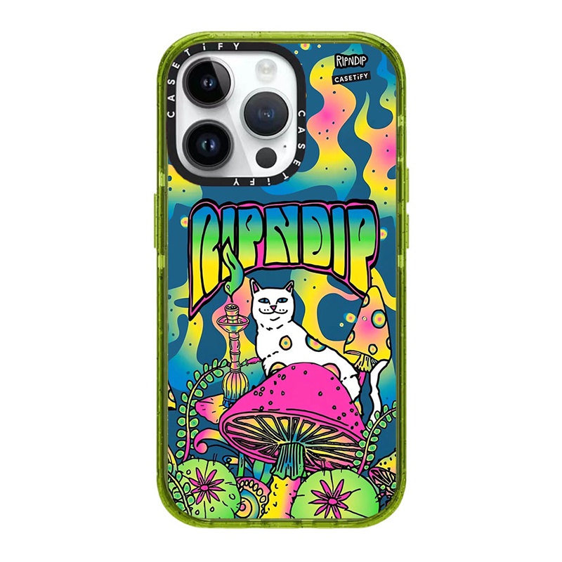 Ripndip Funda De Teléfono De TPU Con Purpurina De Gato Travieso Para ...