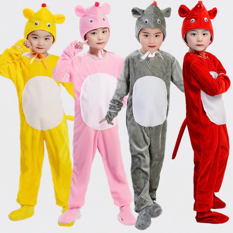 Nuevo Jardín De Infantes Niños Y Niñas Juego De Rol Pequeño Ratón Ropa ...