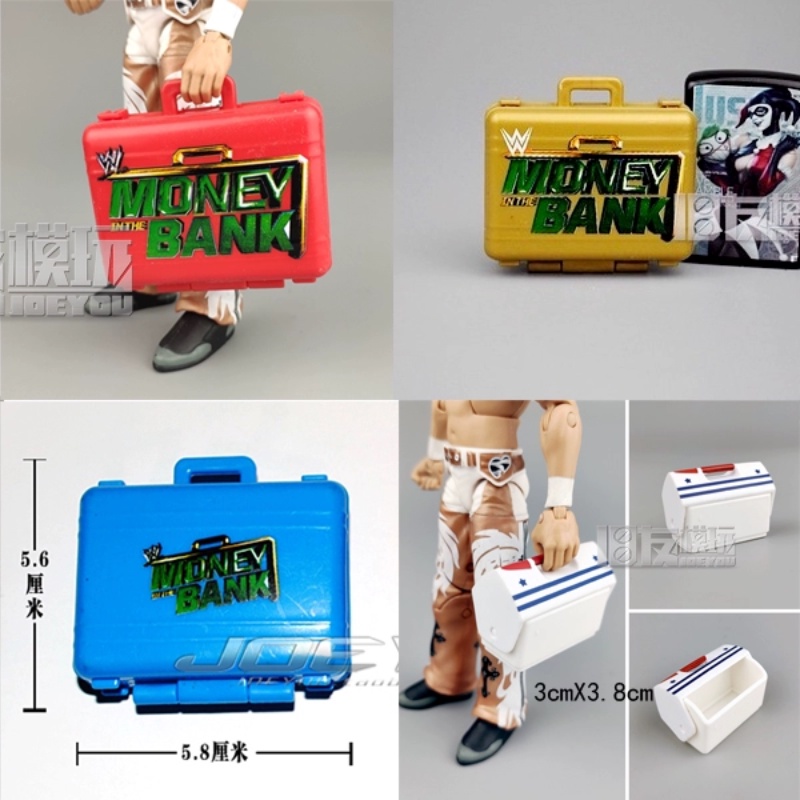 Wwe Wrestler Figura De Acción Props 6inch Figura De Acción Maletín ...