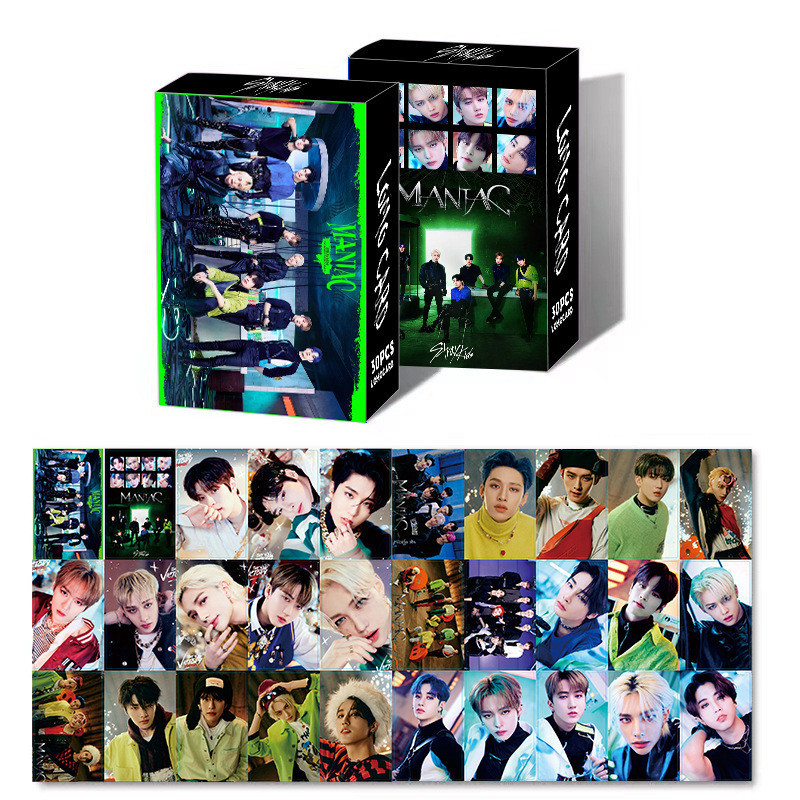 30 Pzs/Caja STRAYKIDS Rock STAR MAXIDENT Photocards Felix I.N Seungmin ...