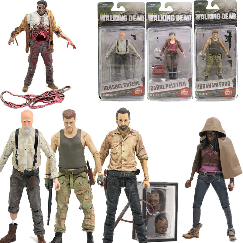 McFarlane Toys The Walking Dead Figura De Acción Michonne Rick Grimes ...