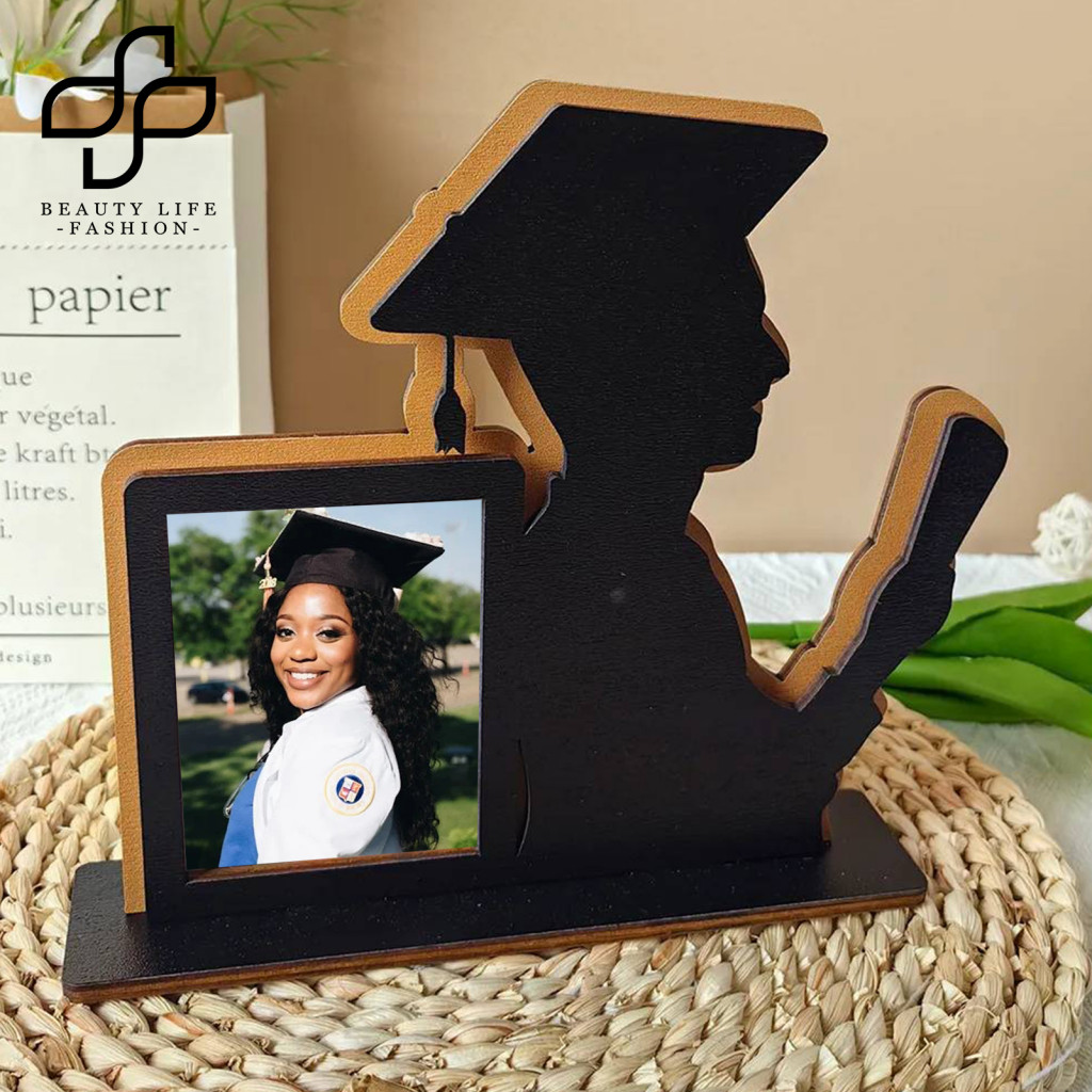 Wooden Graduation Frame Season Picture 2024 Photo Perfect Gift for Male ...