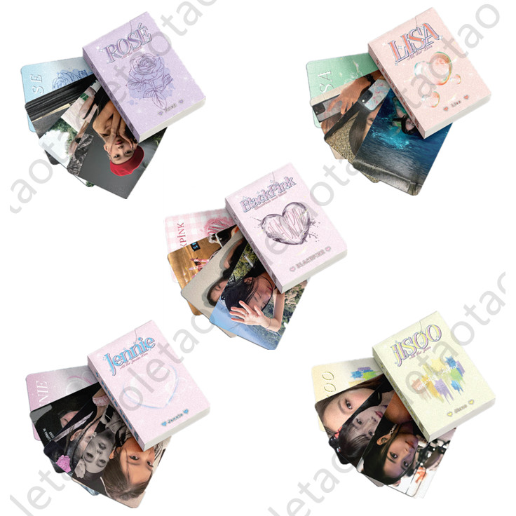 50-119pcs/box BP Laser Holographic Lomo Cards Season's Greetings 2024 ...