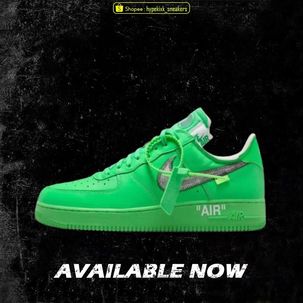 Zapatillas Nike Air Force 1 Low Off-White light green Spark DX1419 300 ...