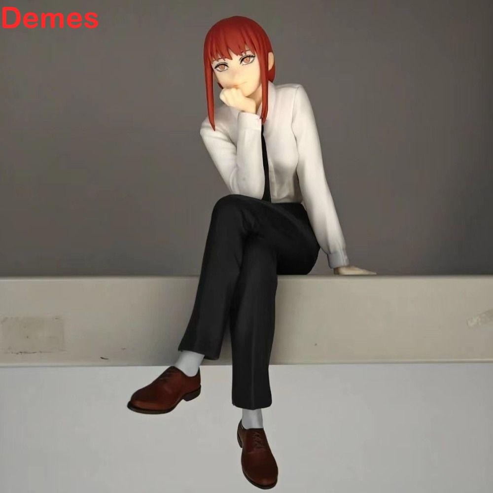 DEMES Chainsaw Man Figure , Tapón De Fideos Postura Sentada Makima ...