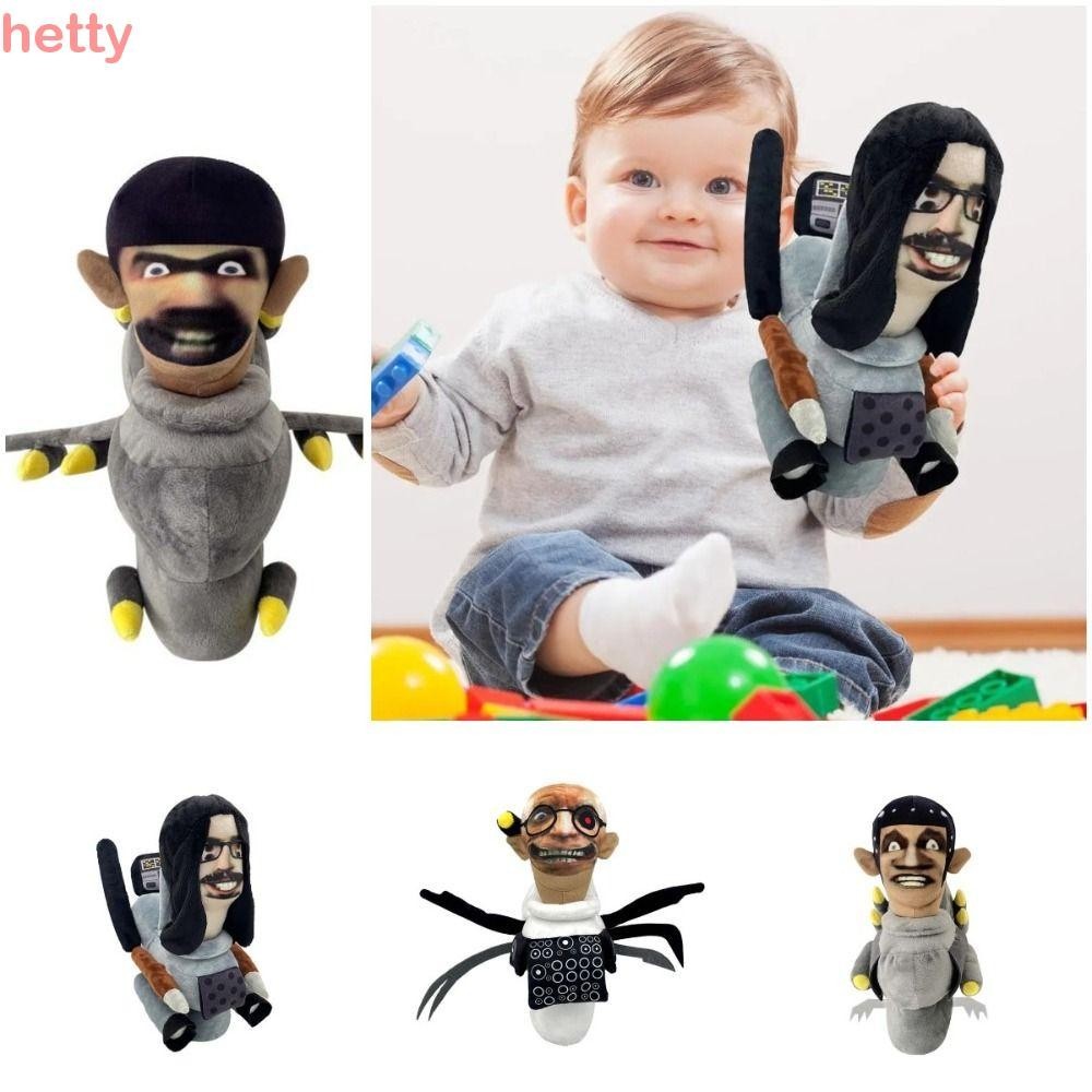 HETTY Pelo Largo Toilet Man Muñeca De Felpa , Skibidi Peluche , Regalo ...