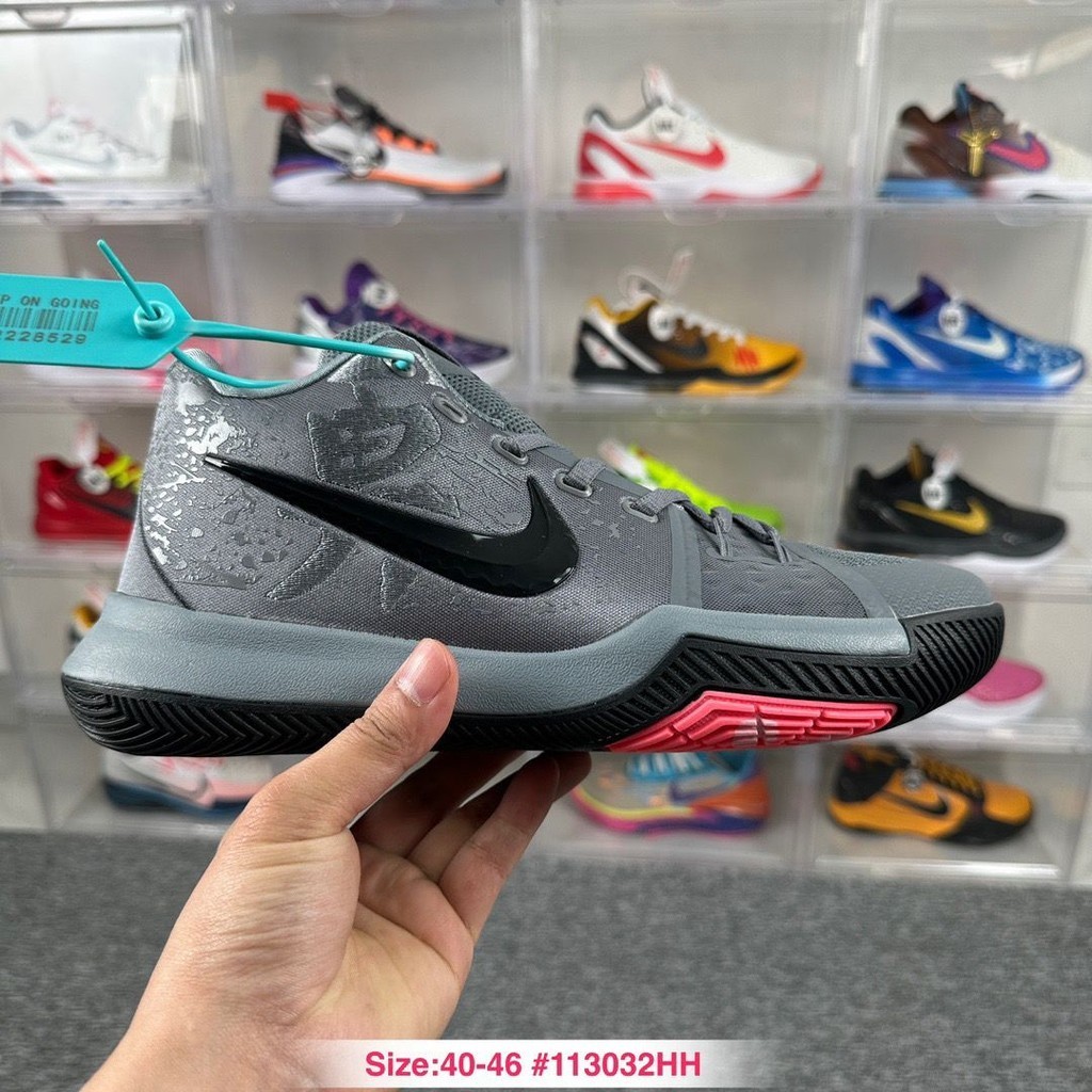 Pure Original Kyrie 3 Gris Negro Irving 3 Generación Hombres Mujeres ...