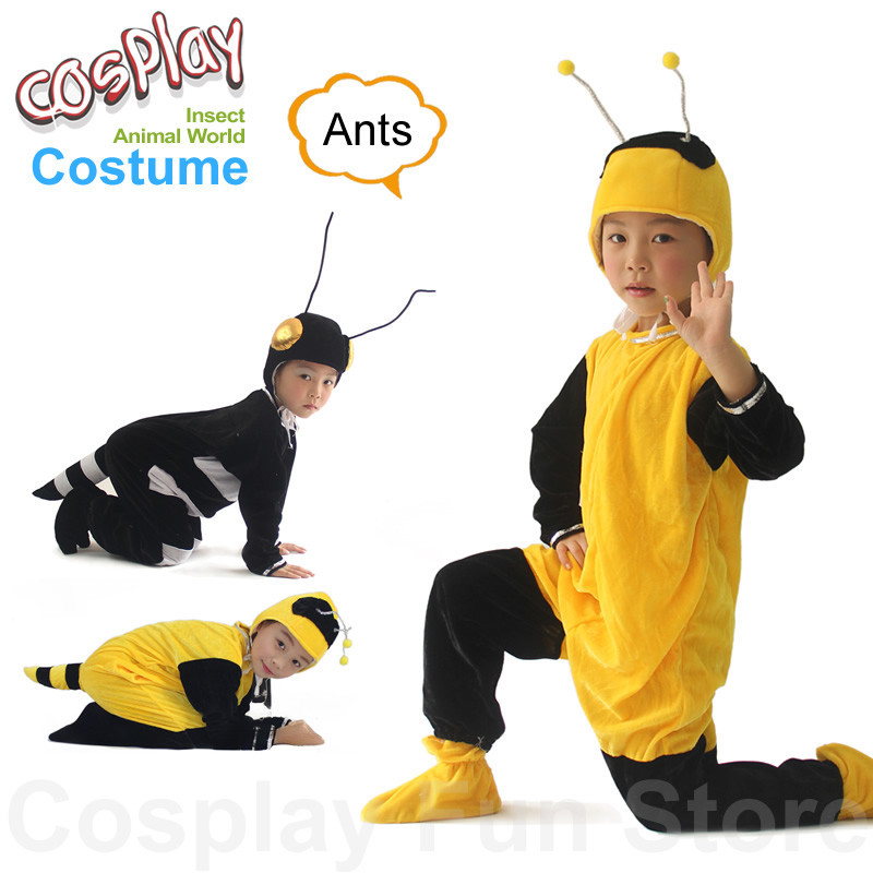 Niños Cosplay Hormigas Trajes De Animales Ropa De Rendimiento Fiesta De ...