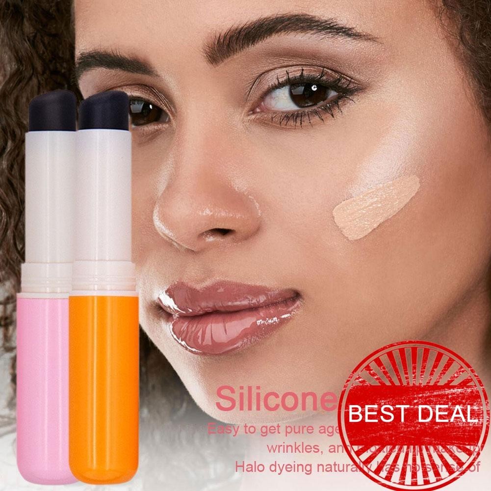 Lápiz Labial Portátil Y Mancha Pincel De Maquillaje Polvo Mini ...