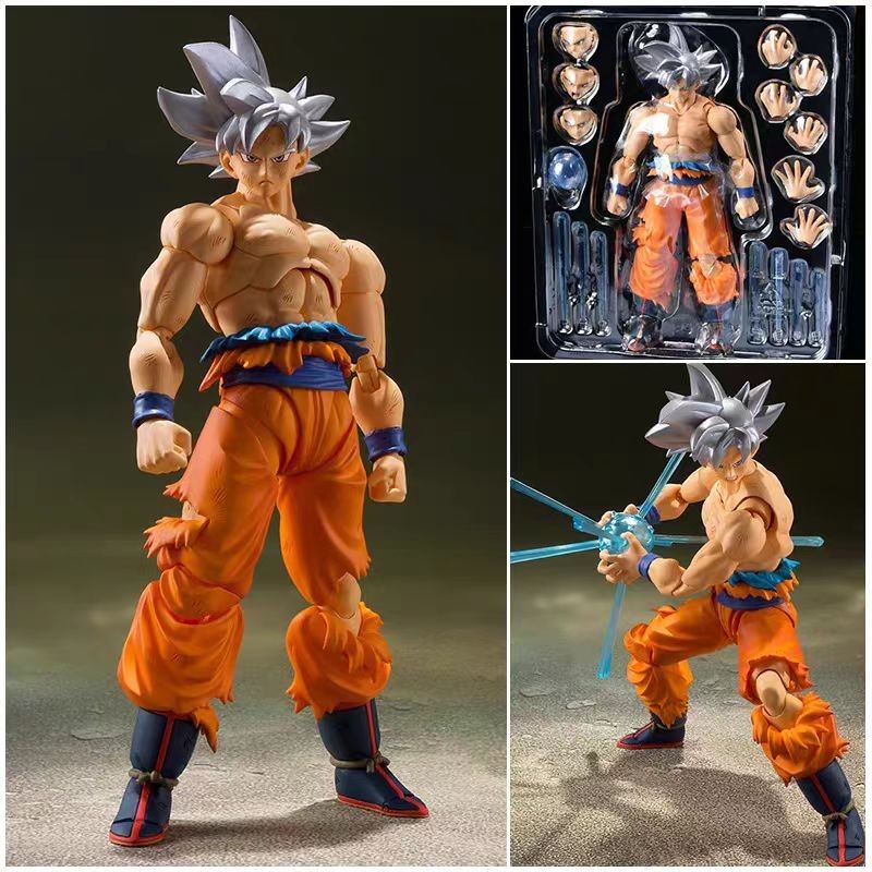 Articulado Dragon Ball Super Shf Son Goku Almuerzo Vegeta Gogeta Sh ...