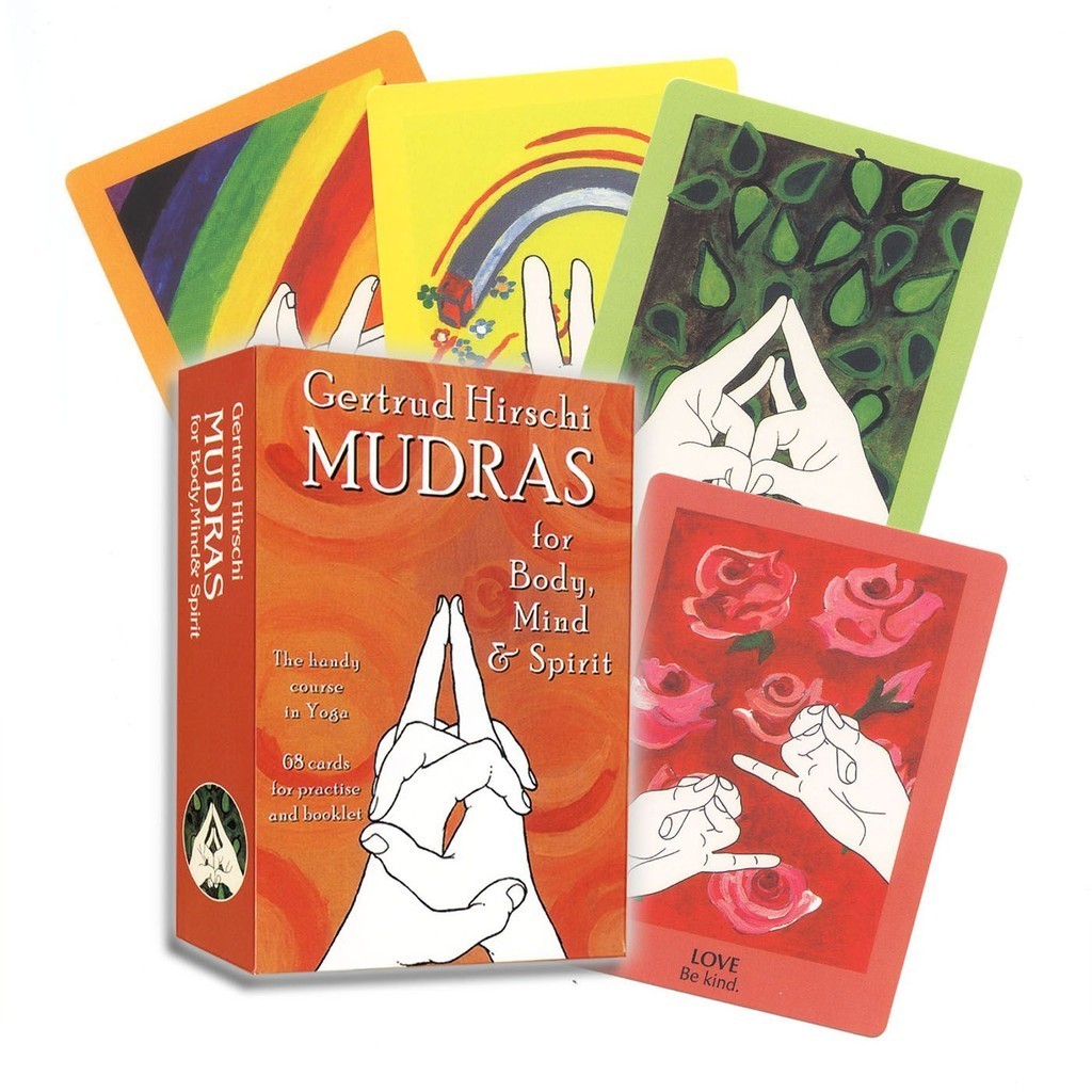 Juego De Mesa Huella De La Mano Mente Del Cuerpo Catalo Mudras Para La Mente Del Cuerpo Y El ...
