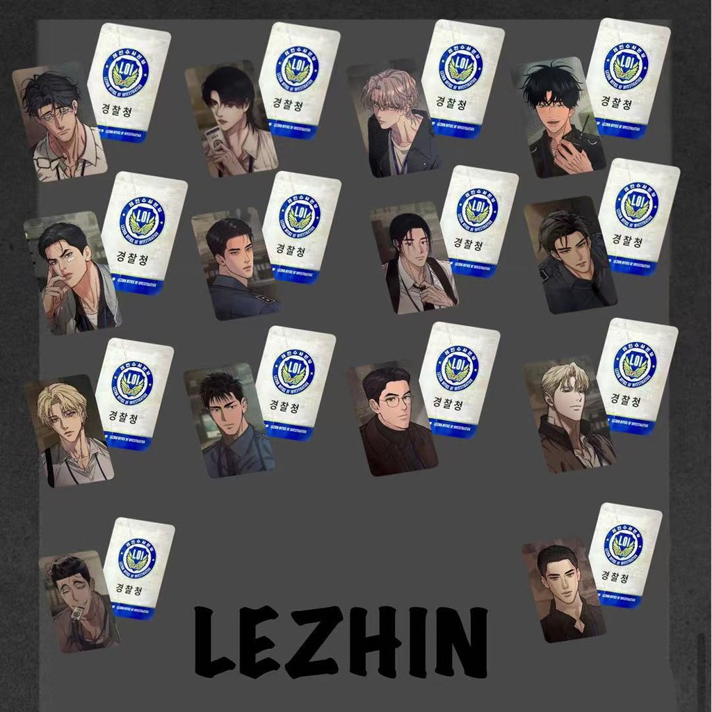 Lezhin Photocard 2025 Calendario De Escritorio Póster Mismo Estilo Tarjeta Fotográfica ...