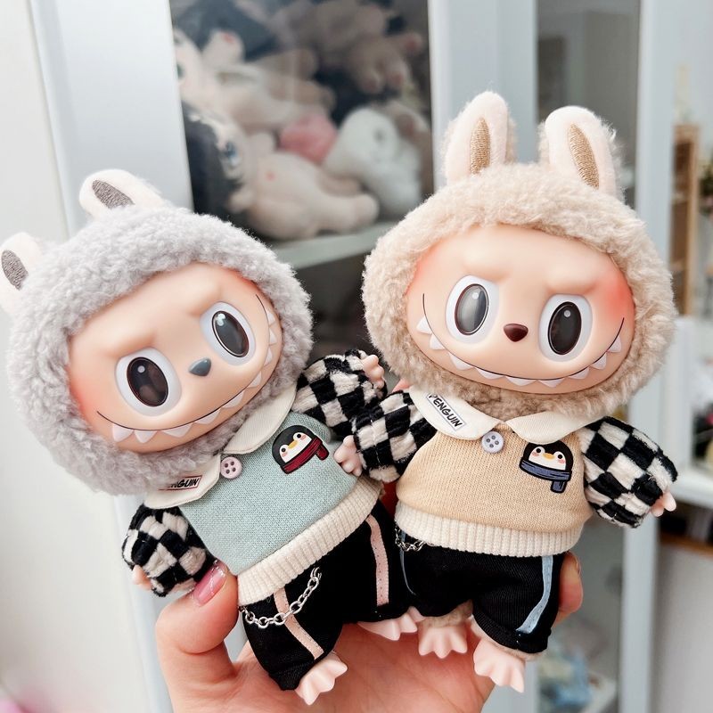 Labubu Ropa De Reemplazo Caja Ciega De Vinilo Colgante Ropa De Bebé ...