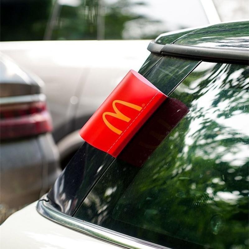 McDonald's 乐 高 车 贴 创意 个性 麦当劳 logo 纸 水洗 ⊱ 标签 防水 防晒 汽车 装饰 Pegatinas De ...