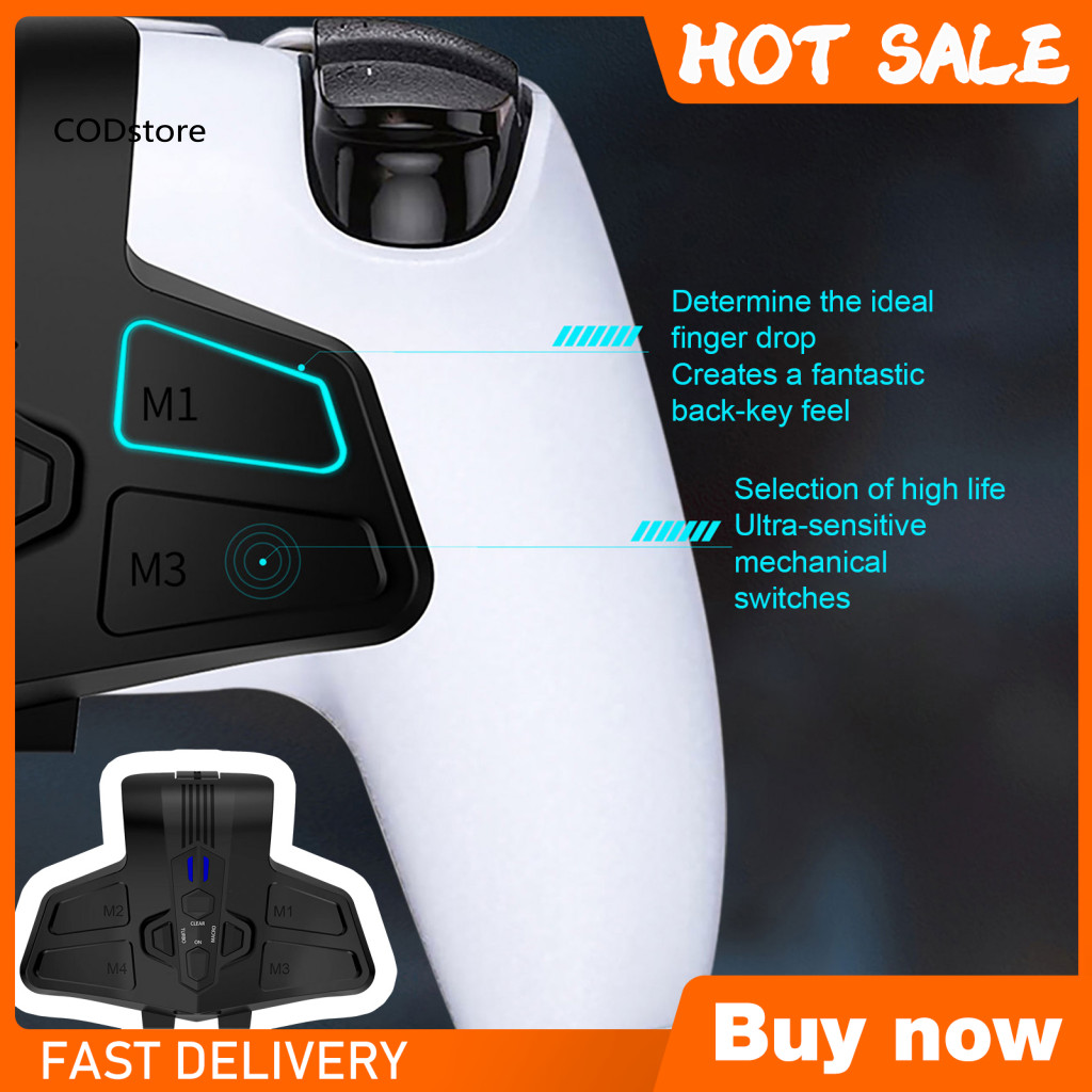 Back Clip Button for Console Players Multi-platform Gaming Adapter Ps5 ...