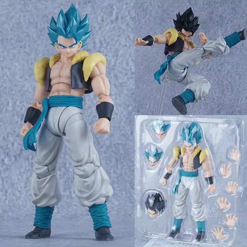 Articulado Dragon Ball Super Shf Son Goku Almuerzo Vegeta Gogeta Sh Figuarts Figura De Acción ...