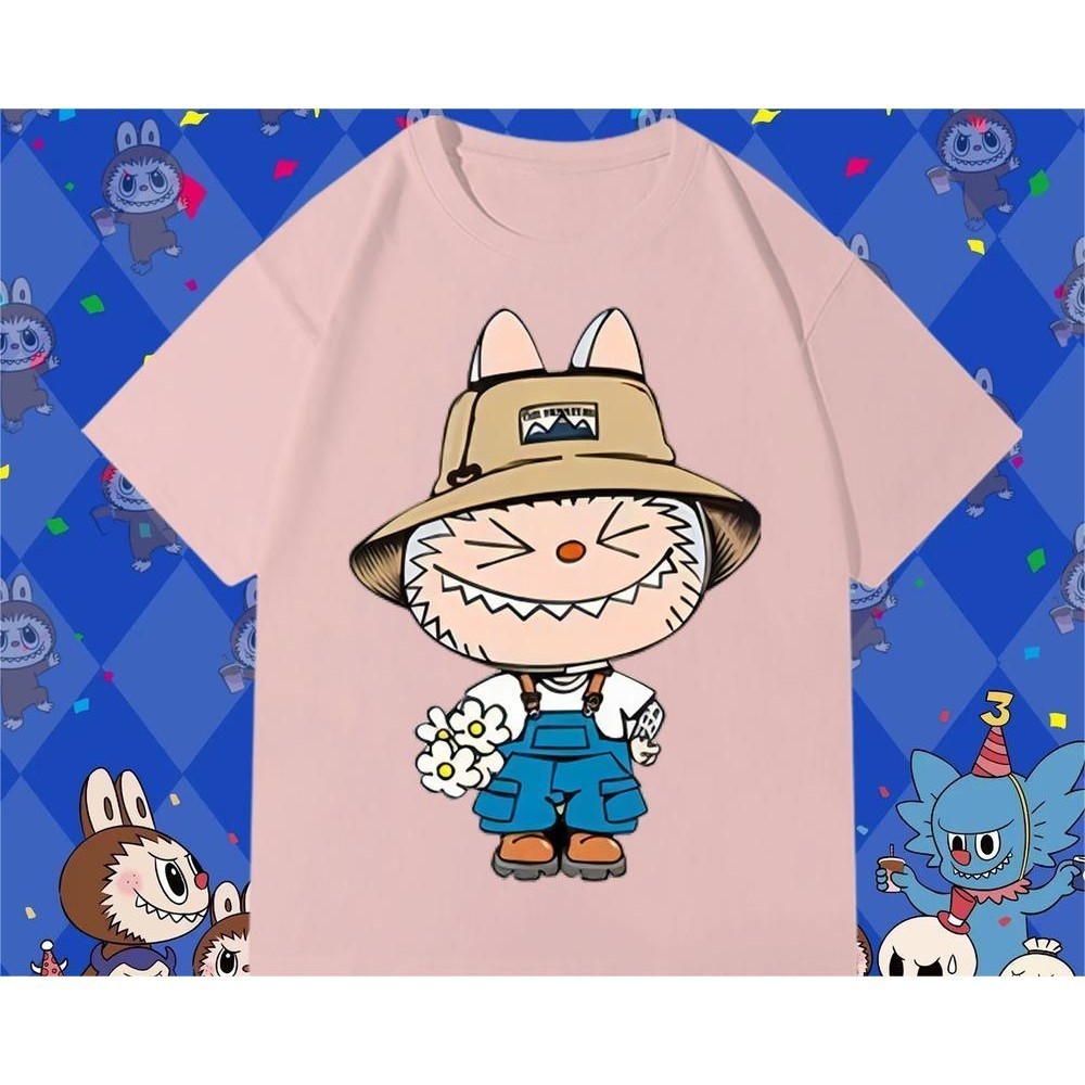2024 Tailandia Nueva Camiseta Labubu Macaron Popmart Totalmente ...