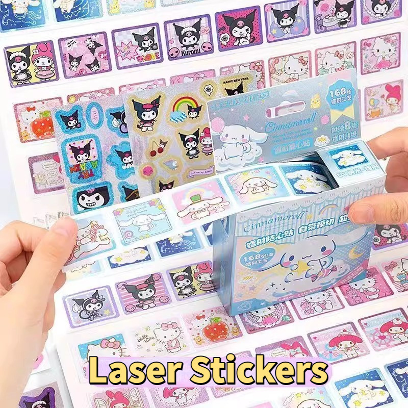 Sanrio Juego De Pegatinas De Dibujos Animados Para Portátil Hello Kitty