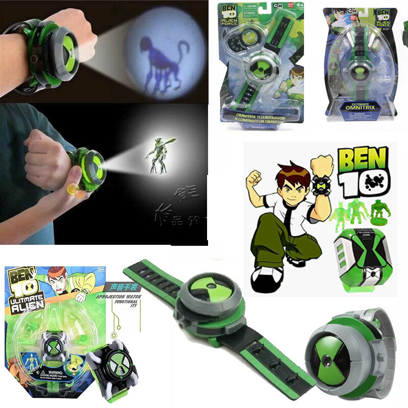 Ben 10 Reloj Ultimate Omnitrix Estilo Proyector Niños Juguetes Modelo ...
