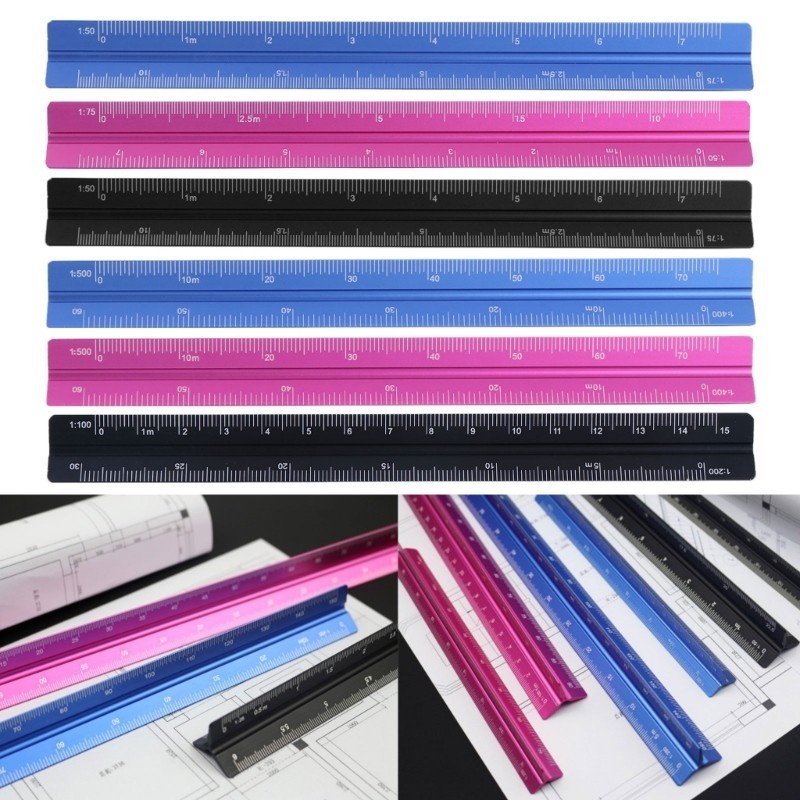 Regla De Construcción Triangular Triángulo De Aluminio Escala ...