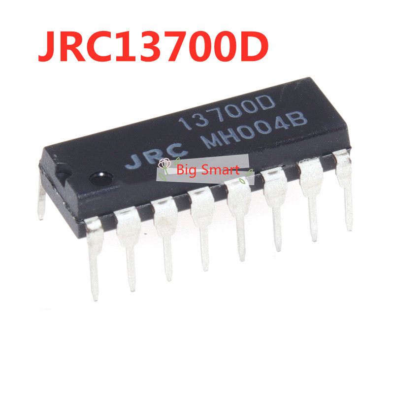 5 Piezas JRC13700D DIP-16 NJM13700D Amplificador De Transconductancia Operacional dual original ...