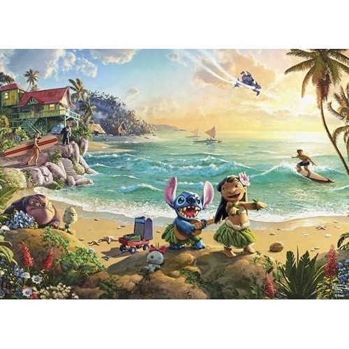 Disney-Lilo Y Stitch-Rompecabezas De 1.000 Piezas | Shopee México