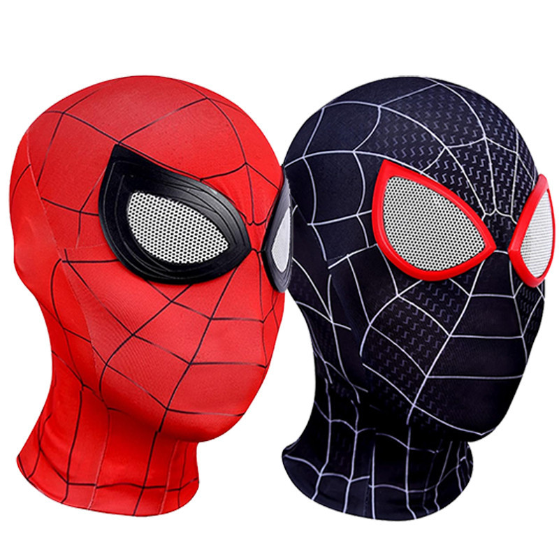 Máscara De Spiderman Superhéroe Miles Morales Peter Parker Hombre Araña ...