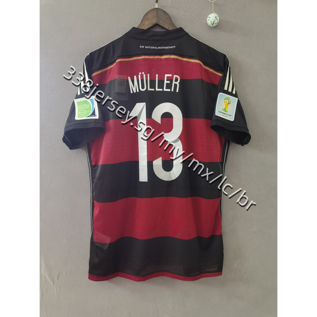 2014 Alemania SCHWEINSTEIGER Camiseta De Fútbol De Alta Calidad MULLER ...