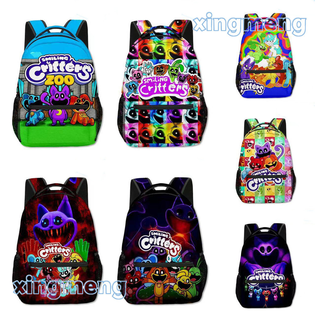 Mochila smiling critters backpack for primary and secondary school ...