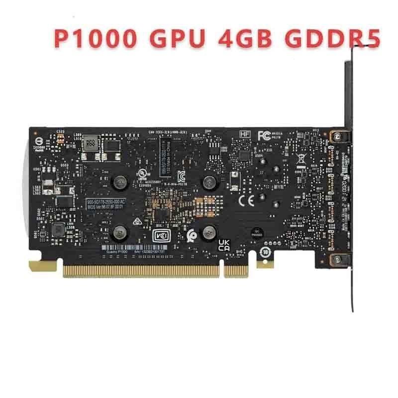 Nvidia Quadro P1000 4GB DDR5 GPU Profesional De Altura Completa 4G ...