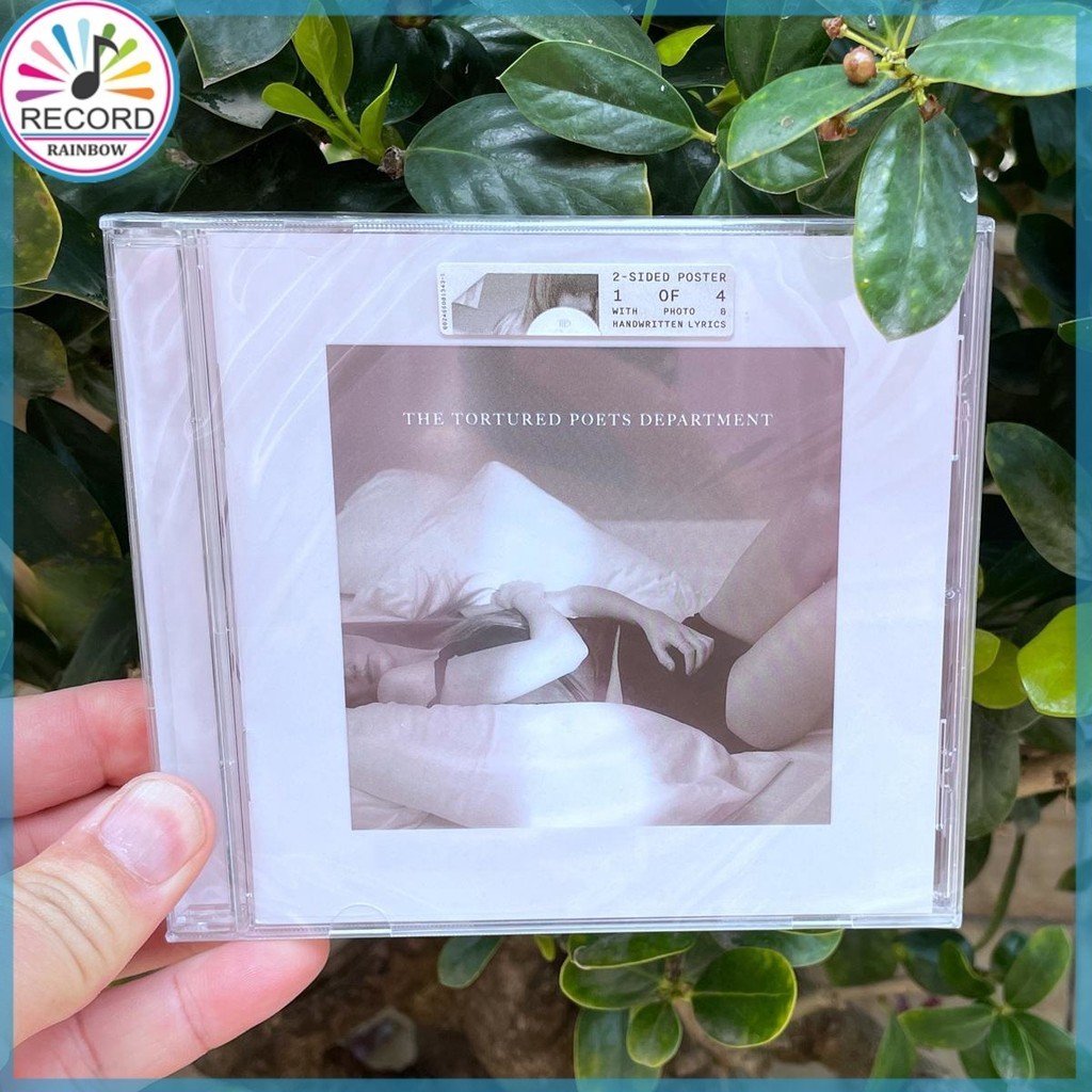Taylor Swift The Tortured Poets Department TTPD CD + Bonus Track "The ...