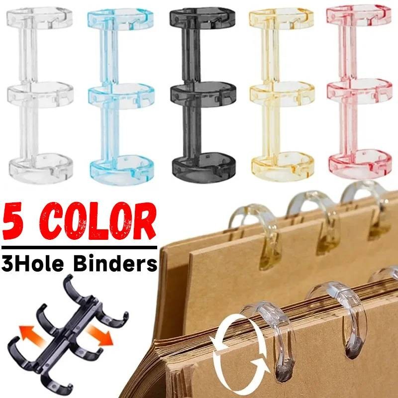 Anillo De Plástico Multifuncional De 3 Agujeros Para Carpetas De Hojas ...