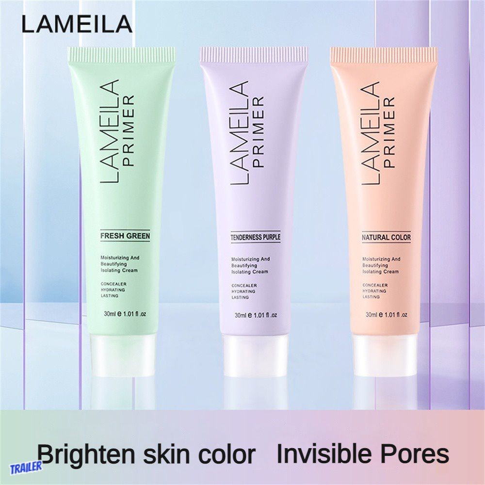LAMEILA Crema aislante que ilumina el color de la piel Loción aislante Hidratante Piel clara ...