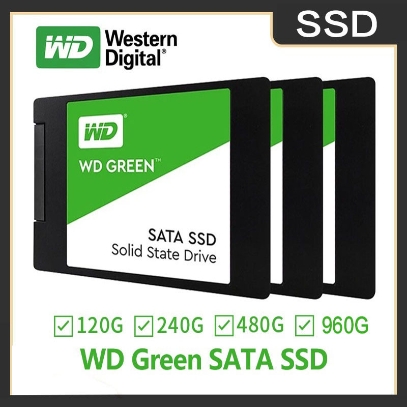 Western Data Ssd 120gb 240gb 480gb 1tb Sata3 2.5inch Wd Green Unidad De ...