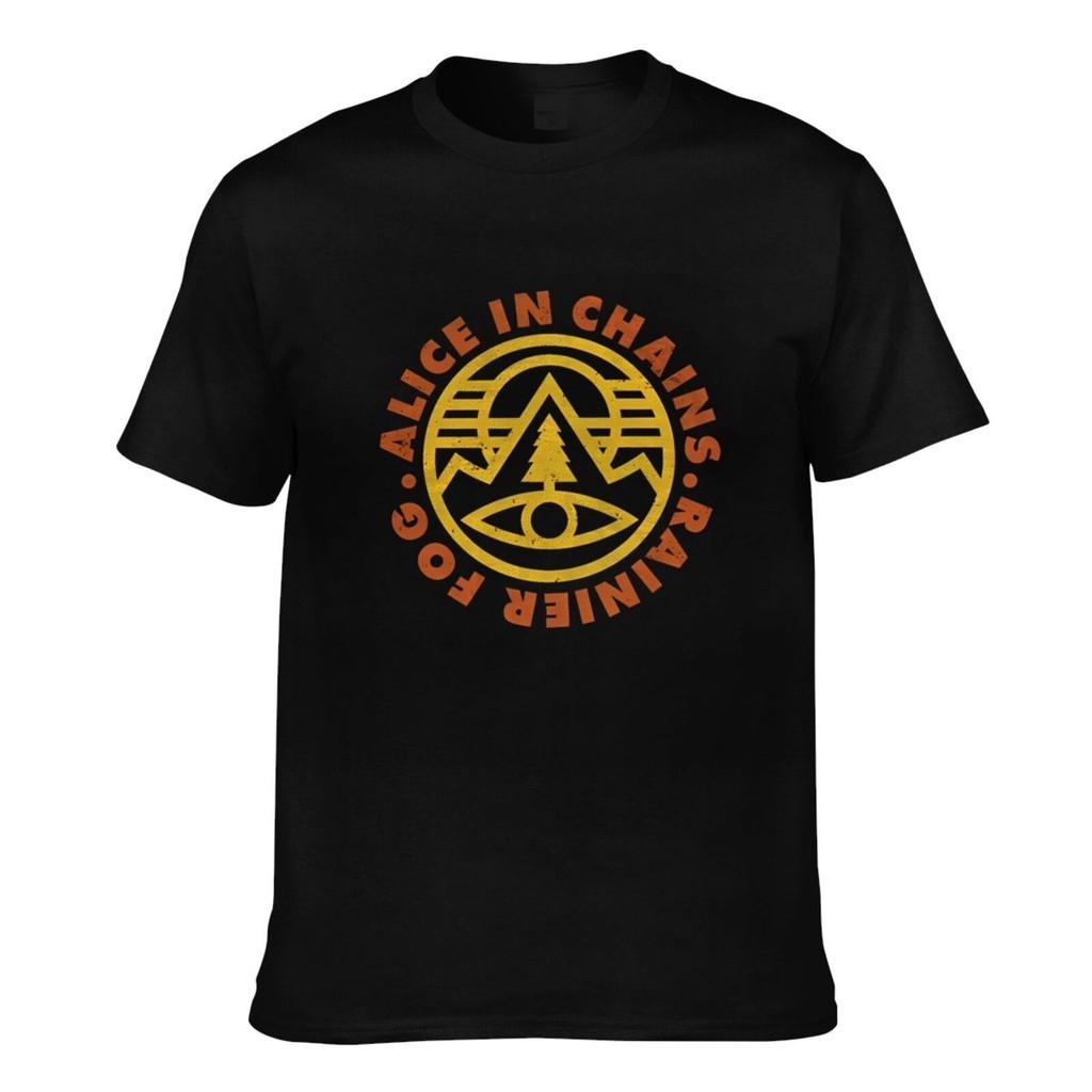 Nueva Llegada Alice In Chains Pino Emblema Verano Hombres Manga Corta ...