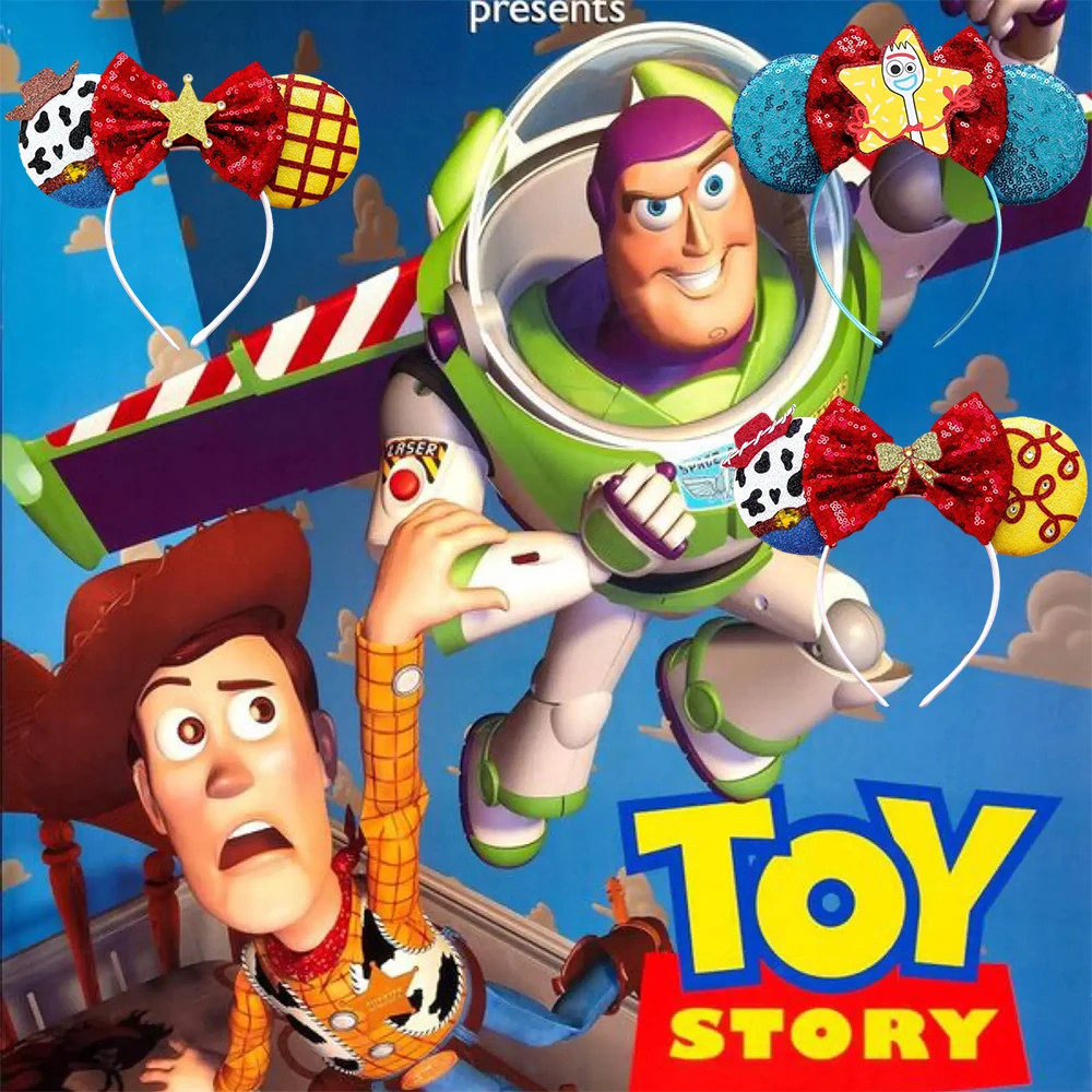 Lindo Disney Toy Story 3 Orejas Hairbands Mujeres Dibujos Animados ...