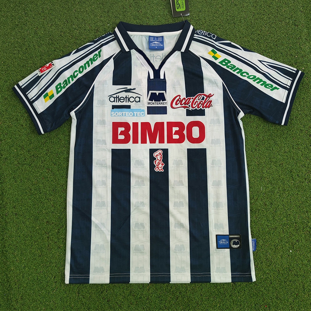 1999-2000 Retro Jersey Monterrey Rayados Camiseta De Fútbol En Casa ...