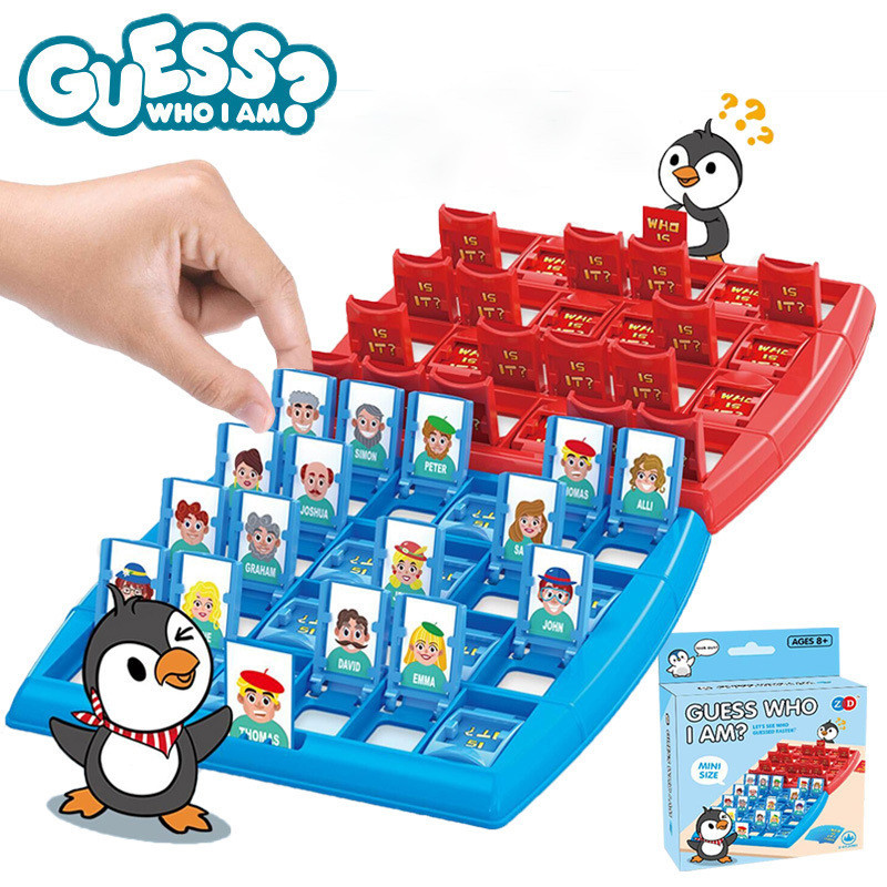 Adivina Quién Soy Juego De Mesa Rompecabezas Para Niños Razonamiento ...