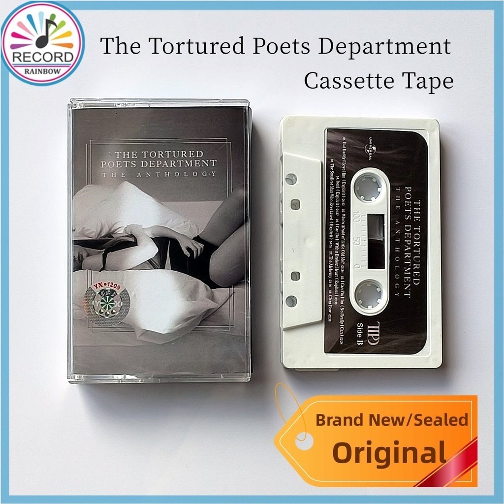 Taylor Swift The Tortured Poets Department TTPD Original Cassette Tape ...