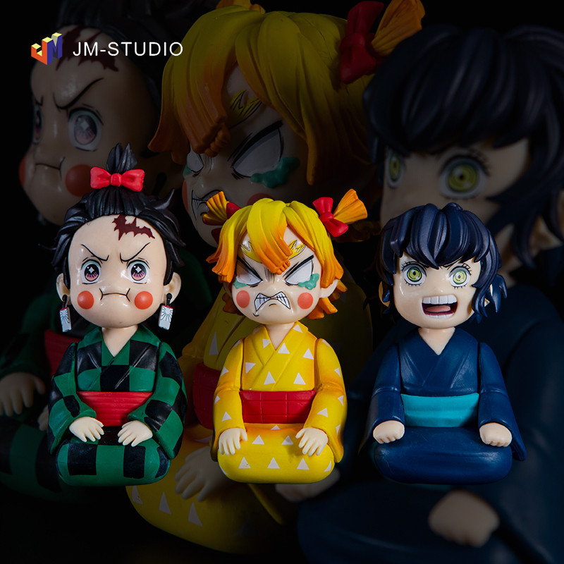 Listo Stock Demon Slayer Gk Tanjiro Mi Esposa Zenitsu Inosuke Cos ...