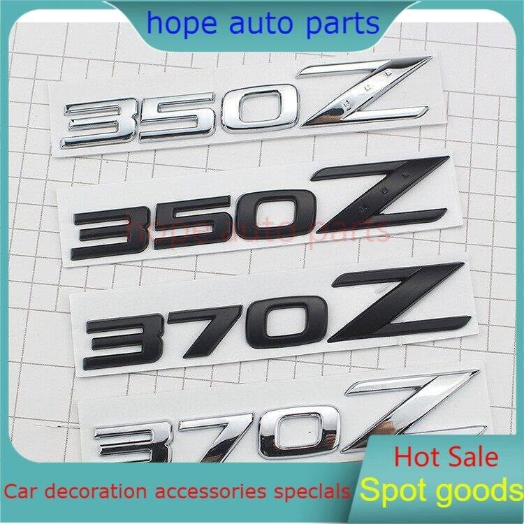 Nuevo 1 X Metal 350Z 370Z Coche Lateral Emblema Trasero Insignia ...