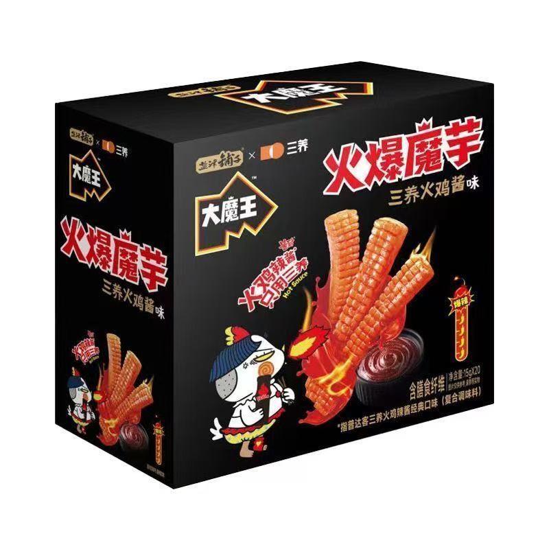 Yanjin Shop Big Devil Hot Konjac G Salsa De Fideos De Pavo Sabor ...