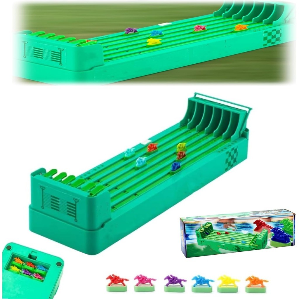Juego De Mesa De Carreras De Caballos Con 6 Línea De Acabado De Tablero ...